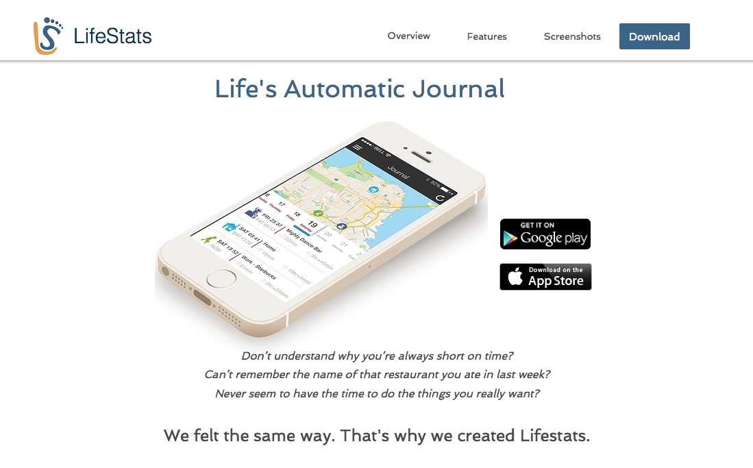 Lifelogging, 15 apps para un registro cotidiano de tu vida | Ounae